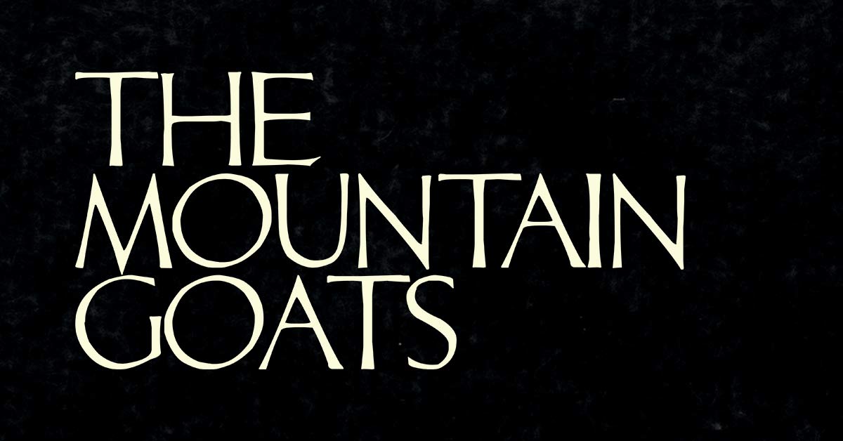 EVENT INFO: The Mountain Goats at The Wilma 2025 - Logjam Presents