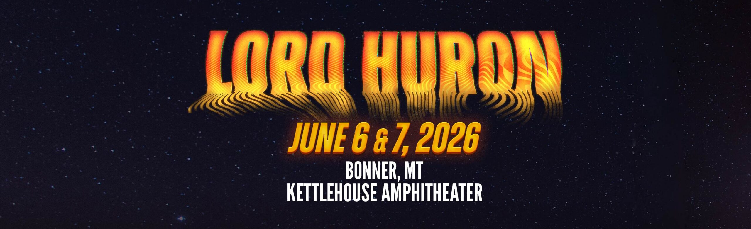 EVENT INFO: Lord Huron at KettleHouse Amphitheater 2026 - Logjam Presents